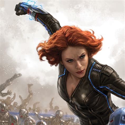 2048x2048 Black Widow Fan Art 4k Ipad Air Hd 4k Wallpapersimages