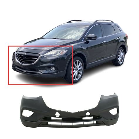 Dcp Front Bumper Cover For 2013 2015 Mazda Cx 9 Gs Gt Sport Touring W