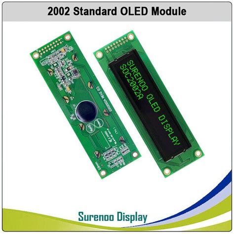 Real Oled Display 2002 Parallel Oled Compatible 202 20 2 Character Lcd Module Display Lcm Screen