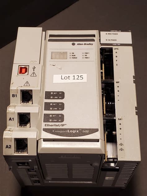Allen Bradley Compactlogix 5480 Processor Please Read