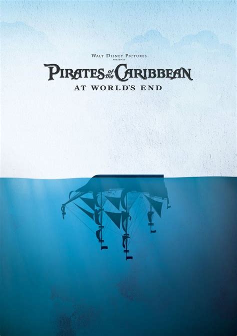 Pirate Of The Caribbean Movie Poster Original Design 16x12 Etsy