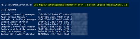 Creating Intune Role Assignments Microsoft Qanda