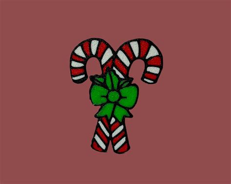 Candy Cane Pin Christmas By Nerko Makerworld