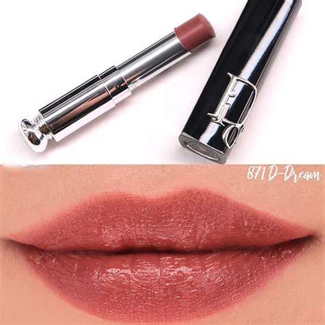 Son Dior Addict Hydrating Shine Lipstick 871 D Dream Màu Đỏ Nâu Đất