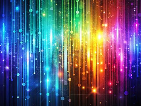 Glowing Abstract Digital Code Background A Futuristic Visualization Of Data Streams And Network