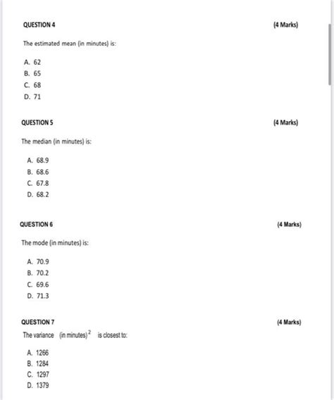 Solved Questions 3 7 Refer To The Incomplete Grouped