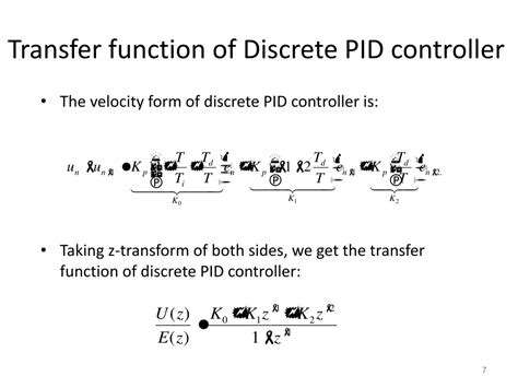 ppt understanding pid controller continuous time and discrete time implementation and tuning