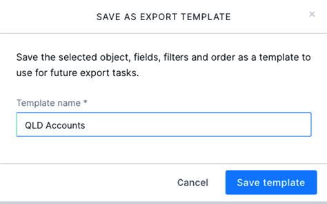 Create Export Templates Skedulo Documentation
