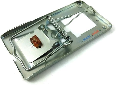 Pack Of 4 Made2catch Classic Metal Rat Traps Fully