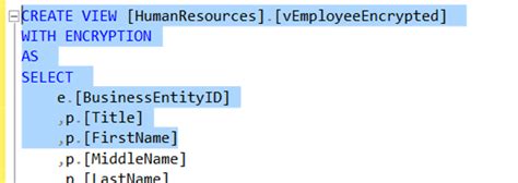 How To Encrypt Sql Server Stored Procedures Views And Functions Database Tutorials
