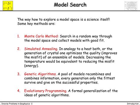 Ppt Inverse Problems In Geophysics Powerpoint Presentation Free