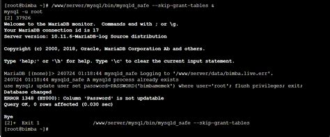 Mysql Password Root Error Aapanel Free Hosting Control Panel One