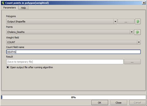 1714 First Analysis Example — Qgis Documentation Documentation