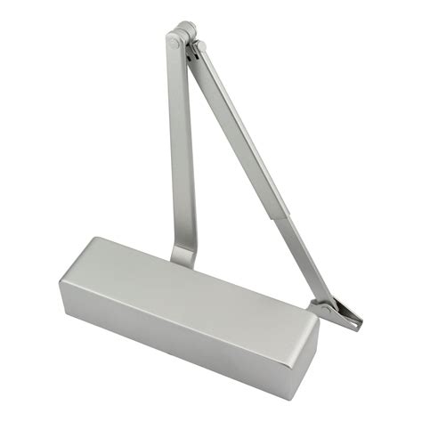 Eclipse 93 Series Door Closer Slv Radius Cover And Arm Size 2 4 Silv
