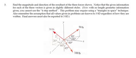 Find The Magnitude And Direction Of The Resultant Of