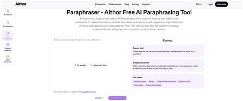 Aithor Launches Ai Paraphrasing Tool To Support Academic And