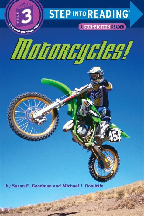 Motorcycles Step Into Reading Step 3 9780375841163 Goodman Susan E