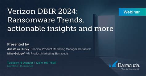Barracuda On Linkedin Verizon Dbir 2024 Ransomware Trends Actionable Insights And More