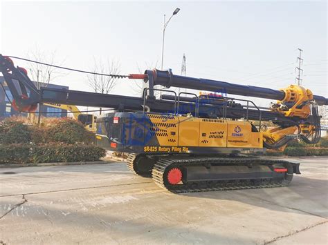Hydraulic Rotary Piling Machine For Bored Piles 25m Sr 825 Songte The