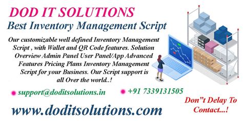 Inventory Management Script — Dod It Solutions By