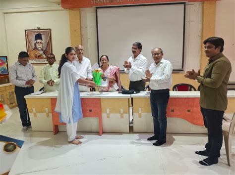 Sk College Management Felicitated The Cyber Warrior Celebrating Excellence And Dedication In