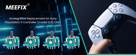 4pcs Ps5 Analog Stick Replacement For Sony Playstation 5 Controller Joystick Repair
