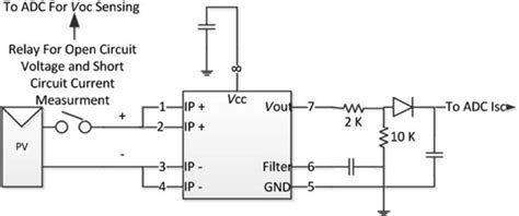 Schematic Of The Current Sensor Used In Sensing Of Short Circuit