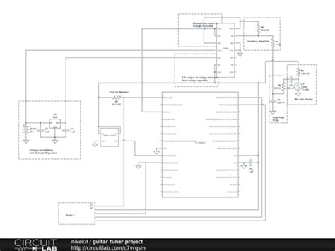 Guitar Tuner Project Circuitlab