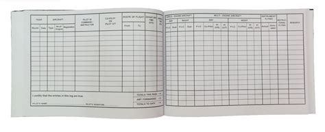Professional Pilot Logbook Pilots Cart