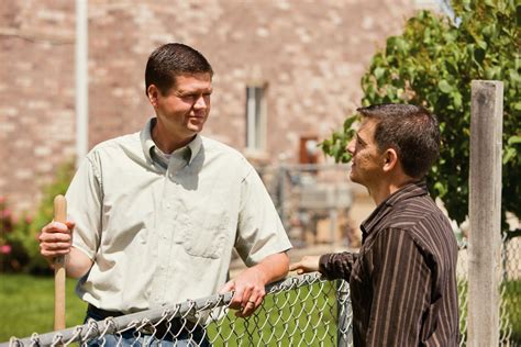 Neighbors Talking