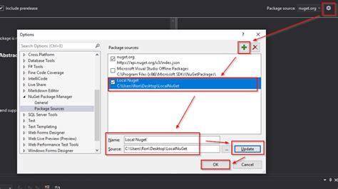 在本機上建立 Nuget 儲存庫 Ron 20