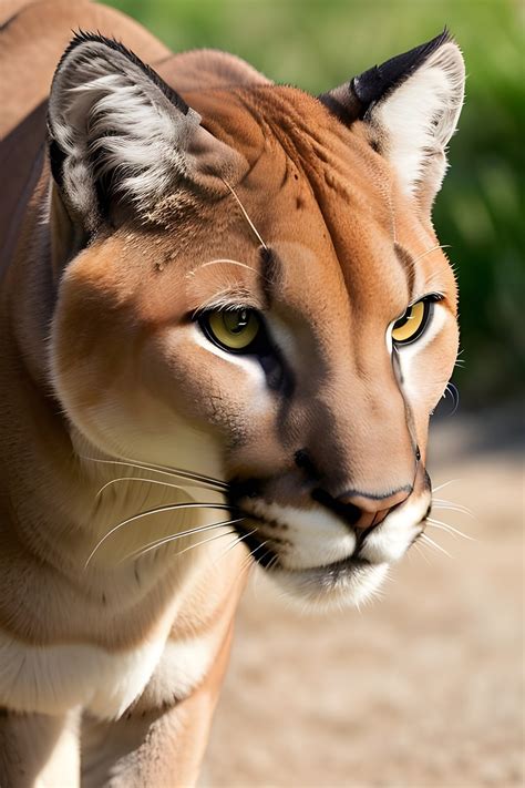 Download Ai Generated Cougar Feline Royalty Free Stock Illustration