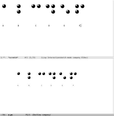 Basic Wysiwyg Printing In Gnu Emacs Braille R Emacs