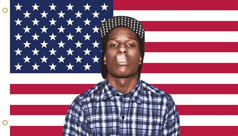 Asap Rocky Flag Background