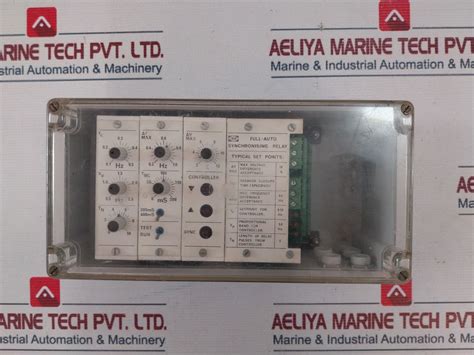 Deif Full Auto Synchronising Relay Aeliya Marine