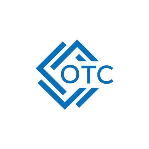 Otc Letter Logo Design On White Background Otc Creative Circle Letter