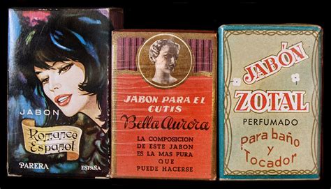 Virado En Sepia Pastillas De Jabón De Hace Unos 60 Años