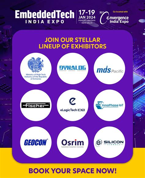 embeddedtech india expo on linkedin ci2024 embeddedtech embeddedsystems semiconductors