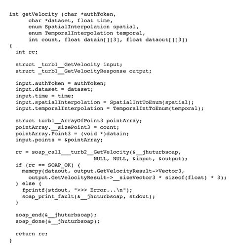 The C Wrapper Interface For The Fortran Code It Invokes The Gsoap Download Scientific Diagram