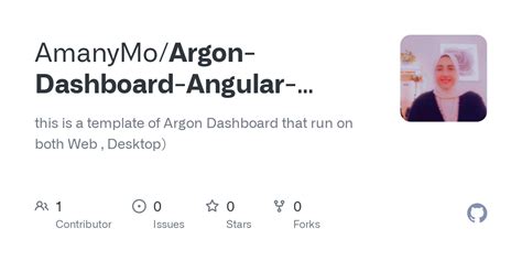 GitHub AmanyMo Argon Dashboard Angular Electron This Is A Template Of Argon Dashboard That