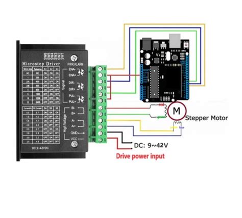 4a 9 42v Stepper Motor Driver Tb6600 Smartqat