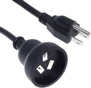Amazon Com NEMA P To AU AS Power Cord Toptekits USA Nema P Plug To SAA Australia