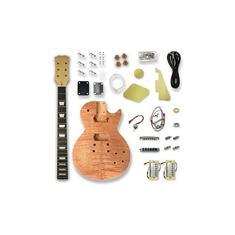 Bexgears Diy Electric Guitar Kits Okoume Body Maple Neckcomposite
