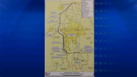 Fargo Moorhead Diversion Project Map Water Protection Network