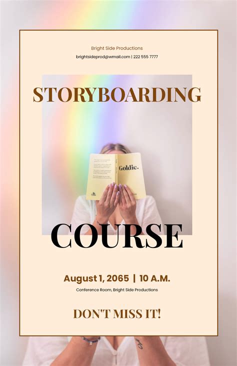 Course Advertisement Poster In Psd Illustrator Word Publisher