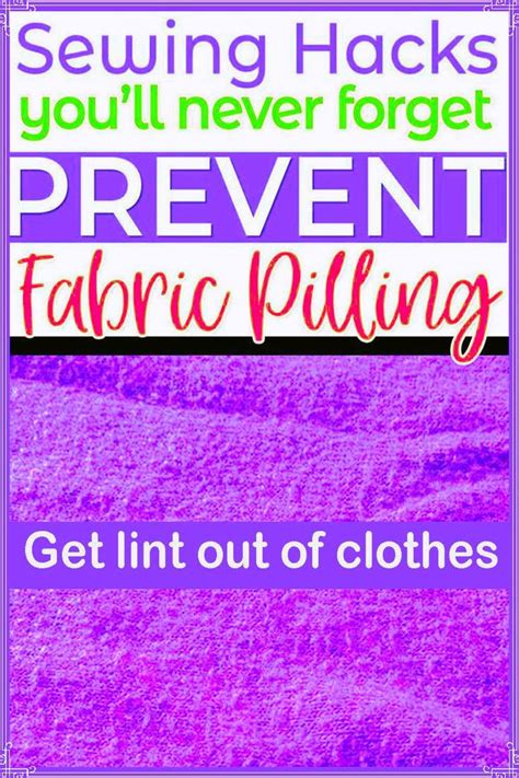 How To Prevent Fabric Pilling And Get Lint Off Clothes Artofit