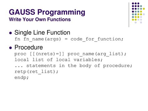 Ppt Spatial Econometric Analysis Using Gauss Powerpoint Presentation