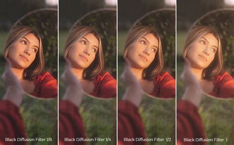 Buy Kandf Concept 55mm Black Diffusion 1 4 And 1 8 Lens Filter Kit Mist Cinematic Effect Filter For