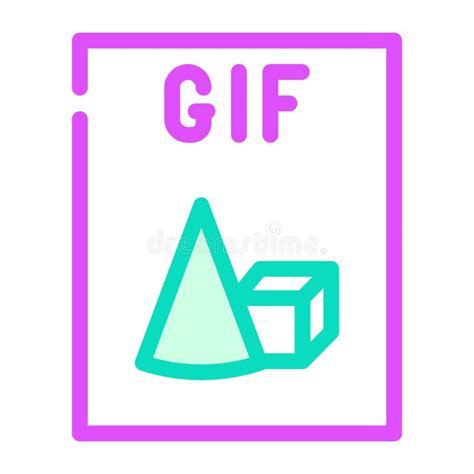  File Format Document Color Icon Vector Illustration Stock Vector Illustration Of Video