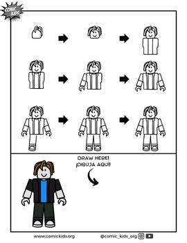 How To Draw Bacon Hair From Roblox In 10 Easy Steps Guided Drawing